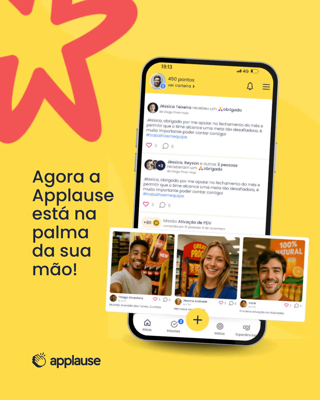 🟣 Agora a Applause cabe no seu bolso: conheça nosso novo app - Applause